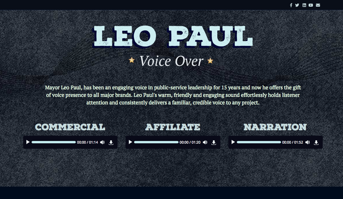 download | Leo Paul Voice Over